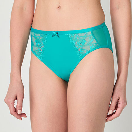 Click here for Ambrielle Tulip Lace Womens High Cut Panty 364241... prices