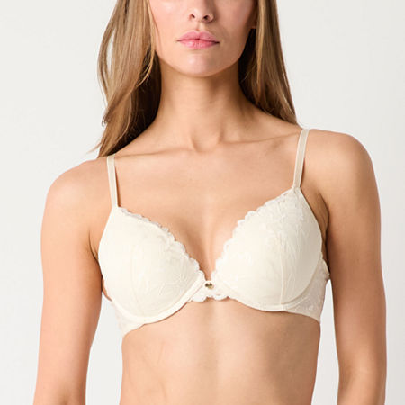 Click here for Ambrielle Tulip Lace Push Up Bra 364790  C  White prices