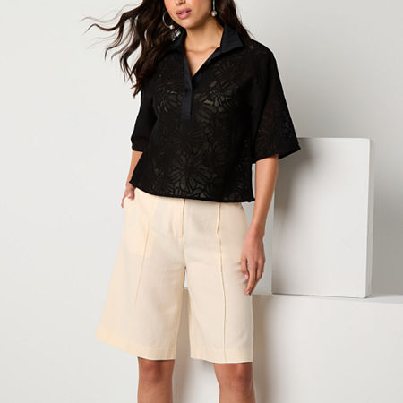 Click here for Worthington Womens Short Sleeve Polo Shirt  X-smal... prices