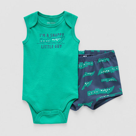 Click here for Okie Dokie Baby Boys 2-pc. Short Set  3 Months  Gr... prices