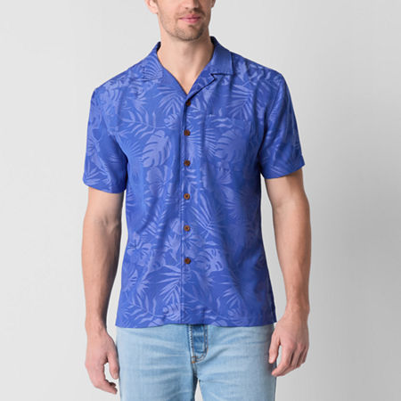 Click here for St. Johns Bay Button-Down Mens Short Sleeve Camp S... prices
