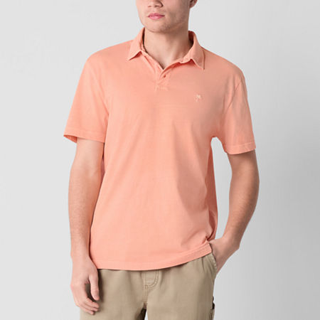 Click here for Arizona Mens Short Sleeve Washed Polo Shirt  Xx-la... prices