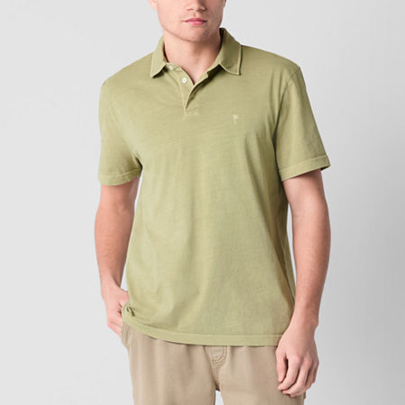 Click here for Arizona Mens Short Sleeve Washed Polo Shirt  Xx-la... prices