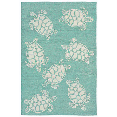 Click here for Liora Manne Capri Turtle Indoor/Outdoor Runner Rug... prices