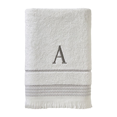Click here for Saturday Knight Casual Monogram Bath Towel  One Si... prices