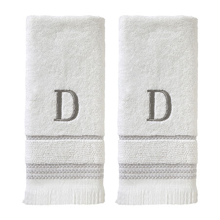 Click here for Saturday Knight Casual Monogram 2-pc. Hand Towel... prices