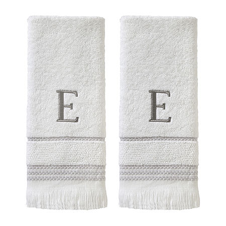 Click here for Saturday Knight Casual Monogram 2-pc. Hand Towel... prices