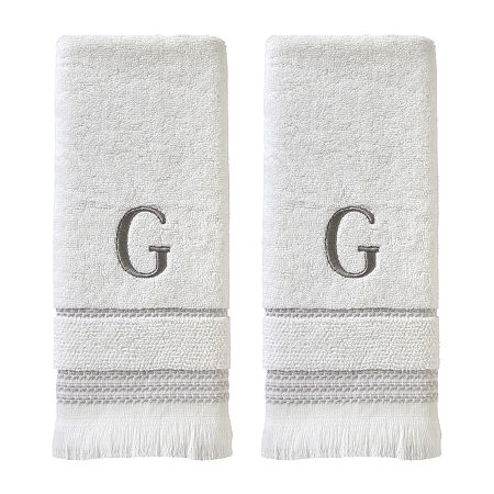 Click here for Saturday Knight Casual Monogram 2-pc. Hand Towel... prices