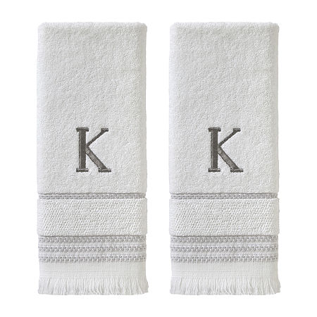 Click here for Saturday Knight Casual Monogram 2-pc. Hand Towel... prices