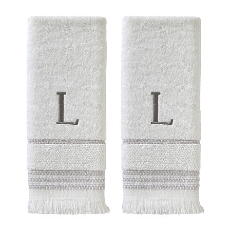 Click here for Saturday Knight Casual Monogram 2-pc. Hand Towel... prices