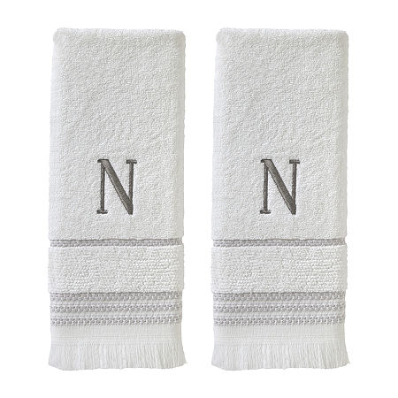 Click here for Saturday Knight Casual Monogram 2-pc. Hand Towel... prices