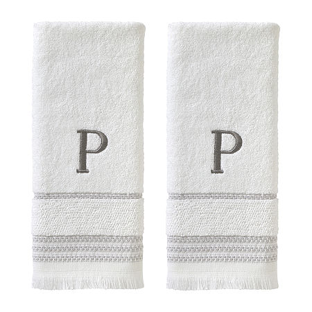 Click here for Saturday Knight Casual Monogram 2-pc. Hand Towel... prices