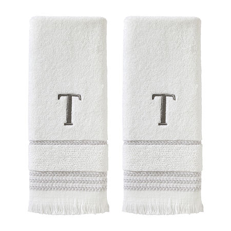 Click here for Saturday Knight Casual Monogram 2-pc. Hand Towel... prices