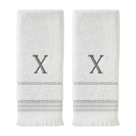 Click here for Saturday Knight Casual Monogram 2-pc. Hand Towel... prices