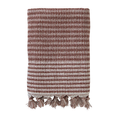 Skl Home Long Borough Turkish Cotton Bath Towel  54 x 28 - Spice