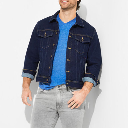 Click here for mutual weave Stretch Mens Denim Jacket  X-small  B... prices
