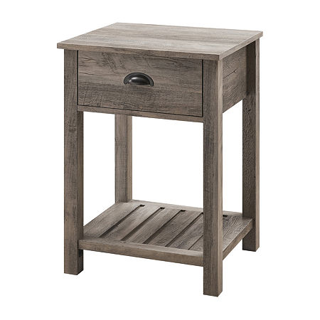 Click here for Carryson 1-Drawer End Table  One Size  Gray prices