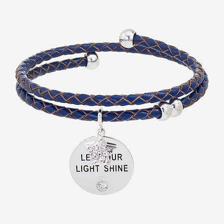 Click here for Sparkle Allure Navy Blue Leather Coil Womens Cubic... prices
