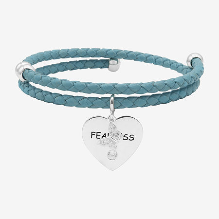 Click here for Sparkle Allure Blue Leather Coil Fearless Womens C... prices