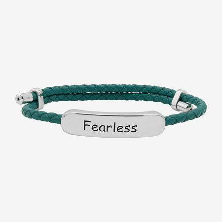 Click here for Sparkle Allure Green Leather Fearless Womens Bar B... prices