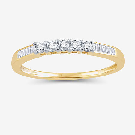 Click here for 1/4 CT.T.W. Natural Diamond 10K or 14K Gold Weddin... prices