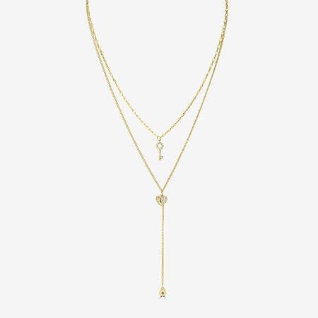 Click here for Bijoux Bar Delicates Gold Tone Womens Glass 18 Inc... prices