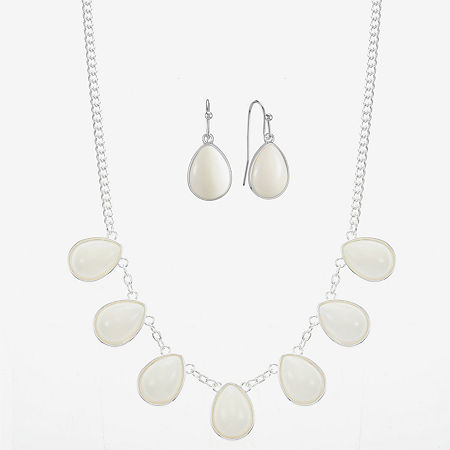 Click here for Liz Claiborne Collar Necklace And Drop Earring Wom... prices