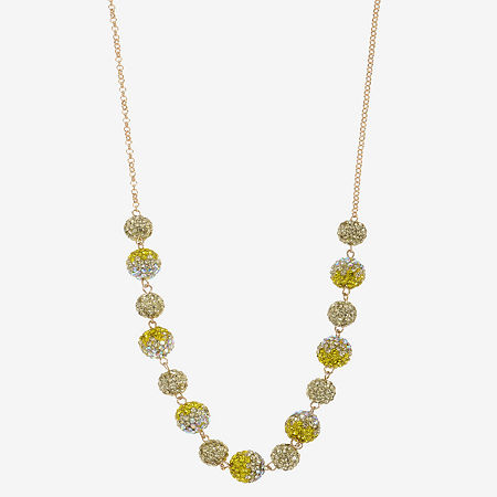 Click here for Monet Jewelry Womens Yellow 17 Inch Collar Necklac... prices