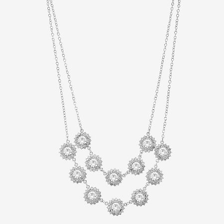 Click here for Monet Jewelry Timeless Silver Tone Layered Womens... prices
