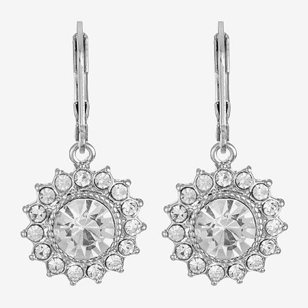 Click here for Monet Jewelry Timeless Silver Tone Womens Glass Ro... prices