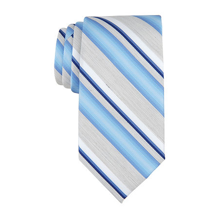 Click here for Stafford Striped Tie  One Size  Blue prices