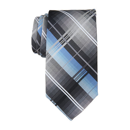 Click here for Stafford Taylor Plaid Tie  One Size  Black prices