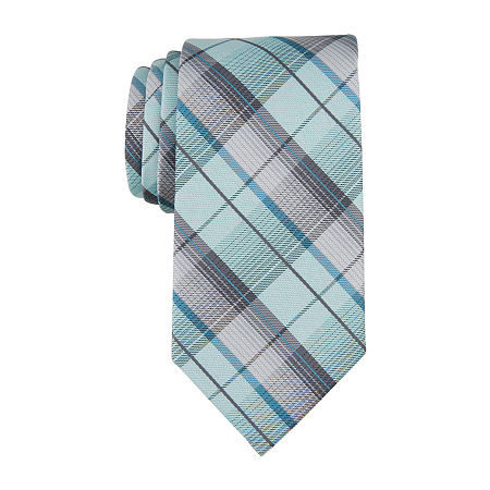 Click here for Stafford Asai Plaid Tie  One Size  Blue prices