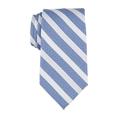 Click here for Stafford Shane Striped Tie  One Size  Blue prices