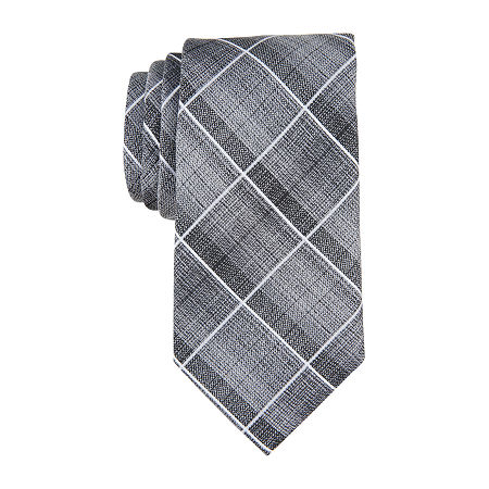 Click here for Stafford Plaid Tie  One Size  Black prices