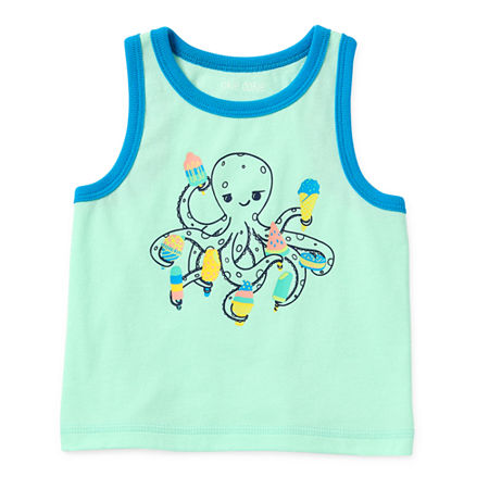 Click here for Okie Dokie Baby Boys Crew Neck Sleeveless Tank Top... prices