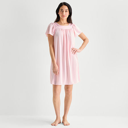Click here for Adonna Womens Short Sleeve Round Neck Nightgown  P... prices