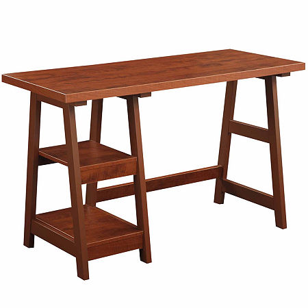 Click here for Booker Trestle Desk  One Size  Brown prices