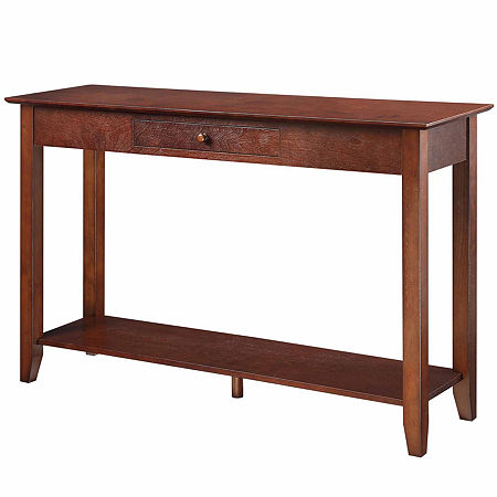 Click here for American Heritage 1 Drawer Console Table with Shel... prices