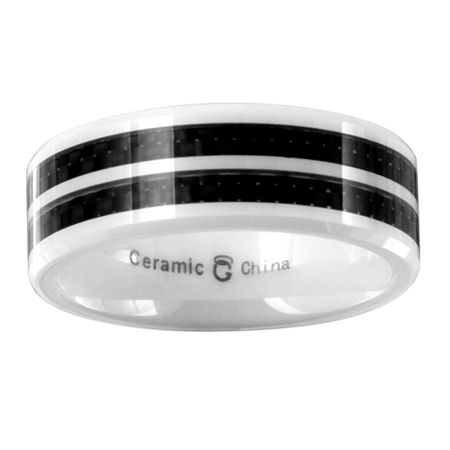 Click here for Mens 6MM Ceramic Wedding Band  12 prices