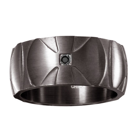 Click here for Mens 10MM Diamond Accent Natural Black Diamond Sta... prices