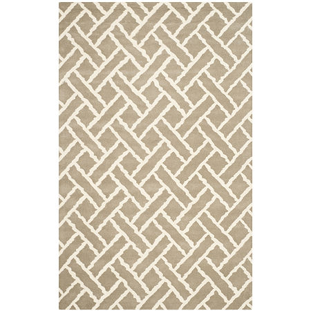 Click here for Safavieh Sammy Geometric Hand Tufted Wool Rug  One... prices