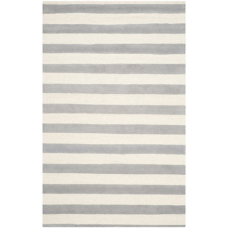 Click here for Safavieh Linette Stripe Hand Tufted Wool Rug  One... prices