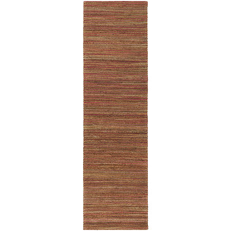 Click here for Safavieh Codie Striped Runner Rug  One Size  Orang... prices