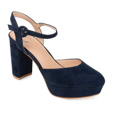 Click here for Journee Collection Womens Roslynn Platform Block H... prices