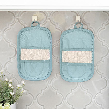 Click here for Ritz Mitz Graphite 4-pc. Pot Holder Set  One Size... prices