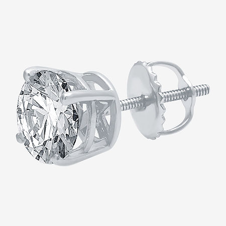 Click here for 1 CT. T.W. Natural White Diamond 14K Gold 6.3mm Si... prices