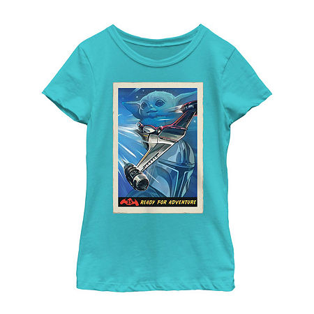 Click here for The Mandalorian Little & Big Kid Girls Crew Neck S... prices