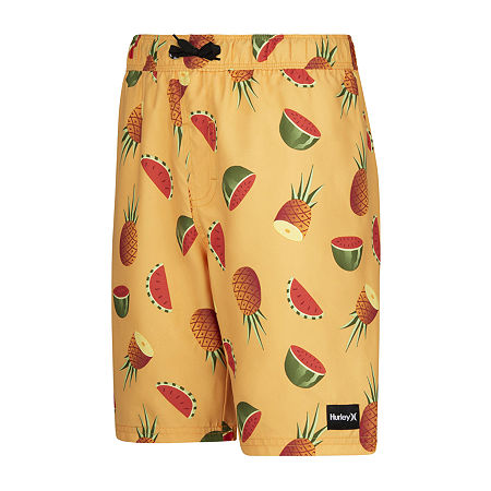 Click here for Hurley Big Kid Boys At The Knee Holiday Swim Trunk... prices
