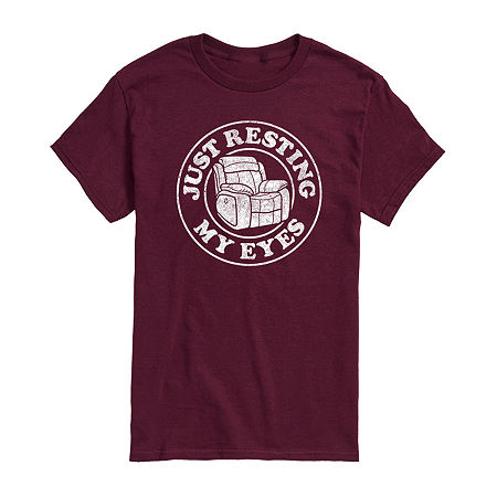 Click here for Mens Short Sleeve Graphic T-Shirt  Small  Red prices